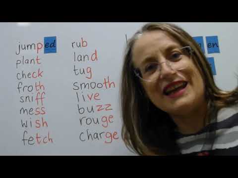 » Why do we say the past tense suffix -ed three ways?