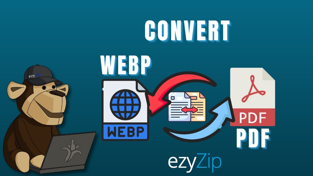 Convert WEBP to PDF Online (Fast!) - ezyZip