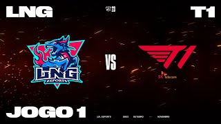 LNG vs T1竞技_Worlds 2023 英雄联盟lol 05.11.2023 赛事