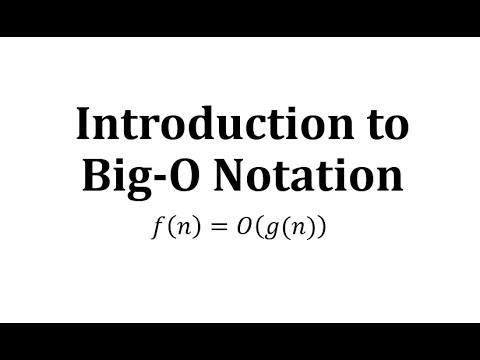 Introduction to Big-O Notation | Math Help from Arithmetic through Calculus and beyond