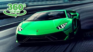 Uncover the Dark Secrets of Driving a Lamborghini in Immersive Car Racing (360 VR Video)