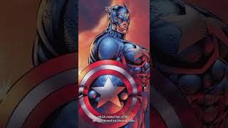 Rob Liefeld and his Captain America Drawing.