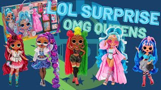 L.O.L. Surprise OMG Queens Full Collection Unboxing & Review | The Upside Down Robot