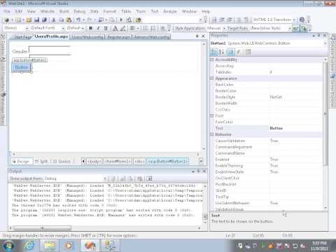 User: Manage, Profile in ASP.NET, visual studio 2008, sql server 2005 | Programing tips