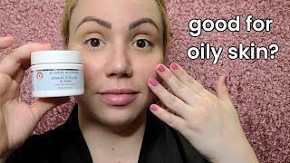 FIRST AID BEAUTY (Oil Control Moisturizer) Review 2023 Oily skin