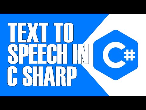 C Sharp text to speech application – Digital Freedom