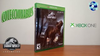 Jurassic World Evolution Xbox One Unboxing