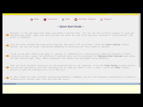 WebHarvy’s new user interface | SysNucleus : Blog