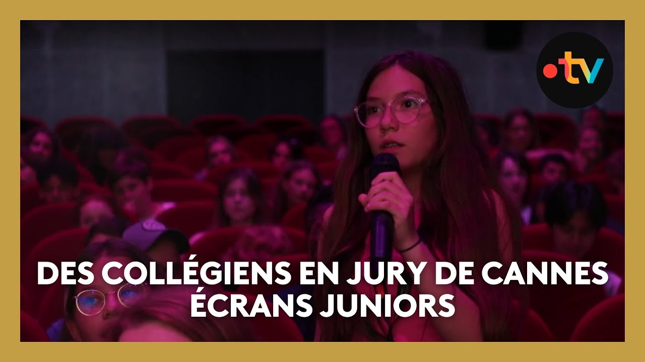 #Cannes2024: Les collégiens se voient en jury de Cannes Écrans Juniors - Cannes Tendances