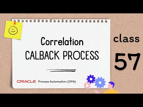 OPA 57, Correlation in a process in Oracle Process Automation, OPA – BEENUM LEARNING