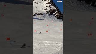 Some speedy turns with Mikaela Shiffrin ???????? #weareskiing #sheskis @atomic