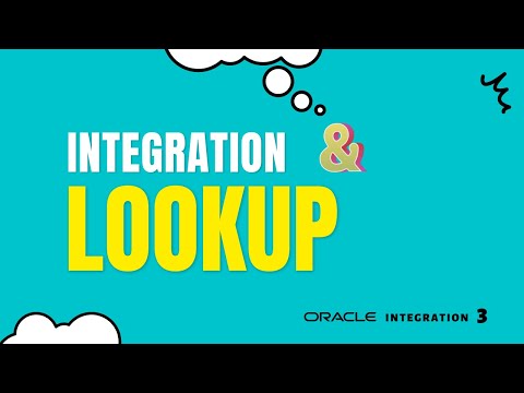 How to use Lookup in Integration and transform data with Oracle Integration 3, OIC 3 – BEENUM ...