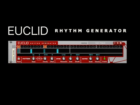Euclidean Rhythm Generator Rack Extension For Reason – Synthtopia