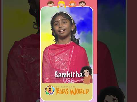 What Does a Nine Year Old Wish from God | Sai Samhitha B, USA