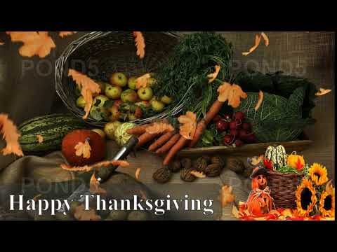 Thanksgiving Set 09 – Virtual Green Screen Background Loop ...