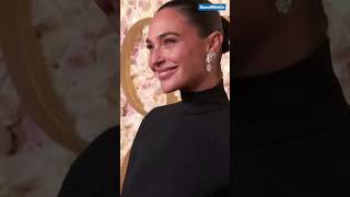 #israeli Wonder Woman #galgadot dazzle at the #goldenglobes