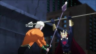 Aquaman vs Orm | Justice League: Throne of Atlantis