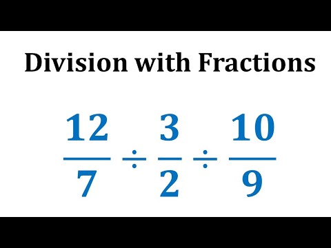 Ex: Division Involving Three Fractions | Math Help from Arithmetic through Calculus and beyond