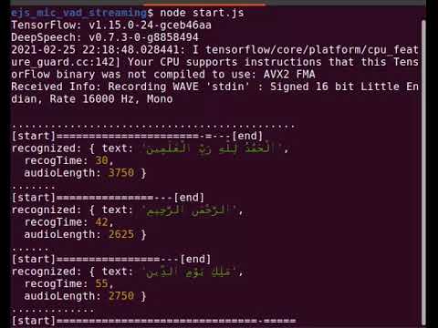 GitHub - tarekeldeeb/DeepSpeech-Quran: A TensorFlow implementation of Baidu's DeepSpeech ...