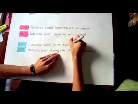 Classroom objects & the indefinite article | ilsitodiprofcorsini