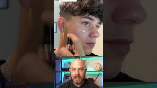 Derm reacts to excellent men’s skincare routine! #dermreacts #doctorreacts #mensskincareroutine