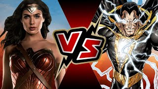 Wonder Woman VS Black Adam | BATTLE ARENA