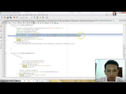 Socket Server Client – Chatting Application – Leading Your Life With Knowledge………..