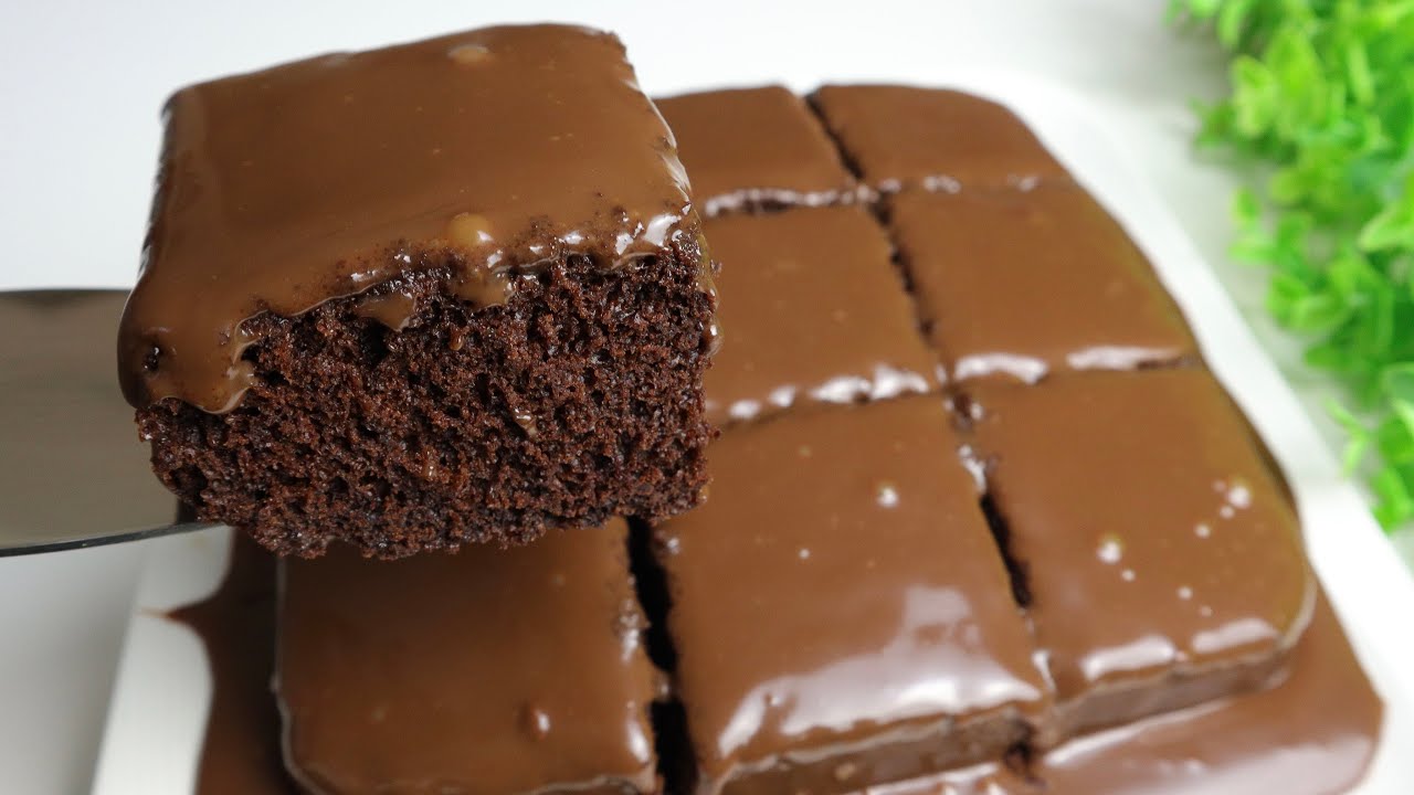 Chocolate square cake – Best Cooking recipes In the world