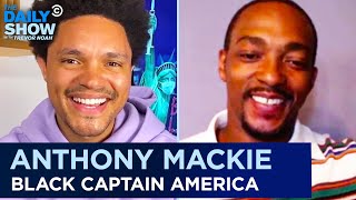 Anthony Mackie - Becoming the First Black Captain America | The Daily Show