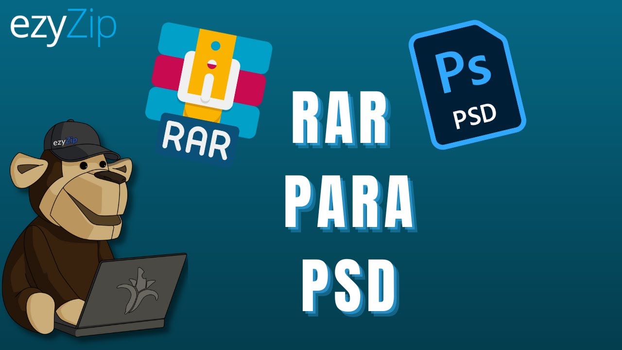 Conversor RAR para PSD Online (Não é necessário registro!) - ezyZip