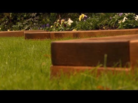 How To Install Railway Sleepers As Edging Stone - reviziongirls
