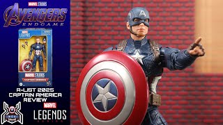 Marvel Legends CAPTAIN AMERICA Steve Rogers Avengers Endgame A-List 2025 MCU Movie Figure Review