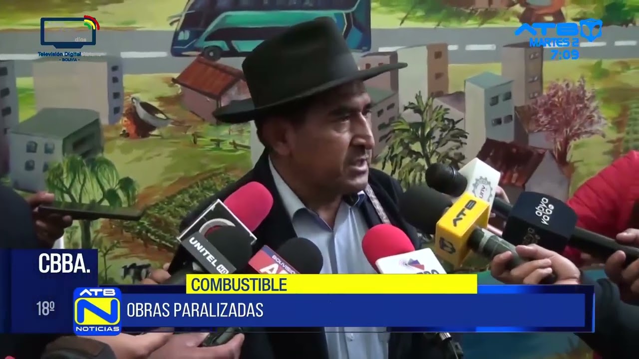 Falta de diésel retrasa obra carretera que conectará Cochabamba, Beni y La Paz - ATB Digital