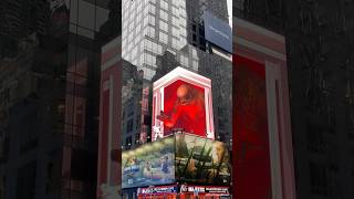 Jurassic World Rebirth Times Square 3D Billboard | Last #jurassicworld Video #jurassicworldrebirth