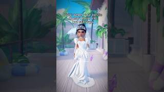 Does your bestie play DTI too?π€Wedding Day Theme Outfit Idea (VIP & NO VIP) #dresstoimpress #trend