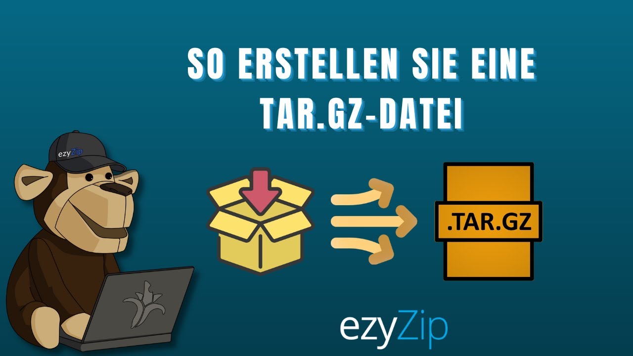 Erstellen Sie TAR.GZ-Dateien online | Kostenloses TAR.GZ-Komprimierungstool - ezyZip