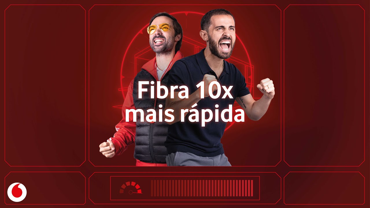 Bernardo Silva e Diogo Valsassina entram em campo na nova campanha da Vodafone Portugal ...