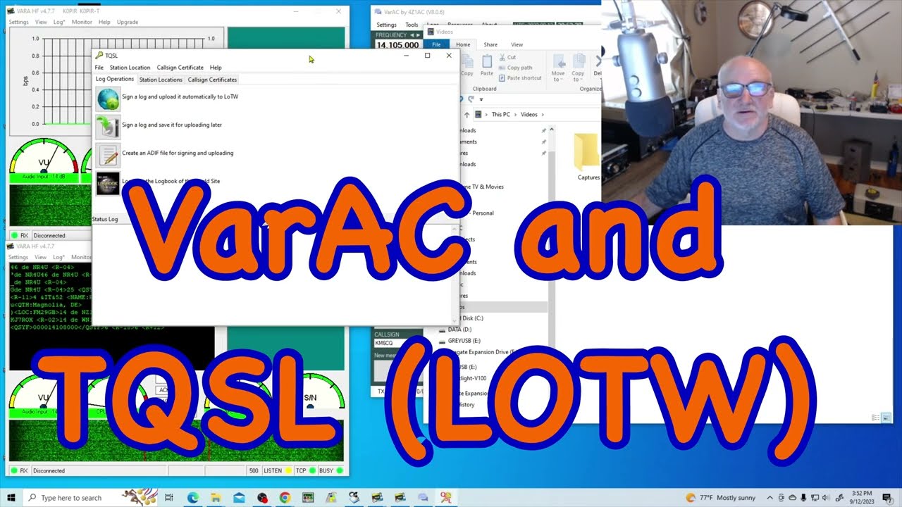 VarAC P2P Digital Mode Chatting Application - GadgeteerZA
