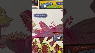 Baby Dinosaur Bruce Wayne is adorable from The Jurassic League Comic from DC Comics | Batman