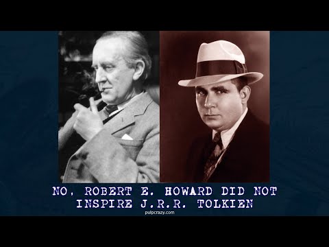 Did Robert E. Howard Inspire J. R. R. Tolkien? | Frank Ormond