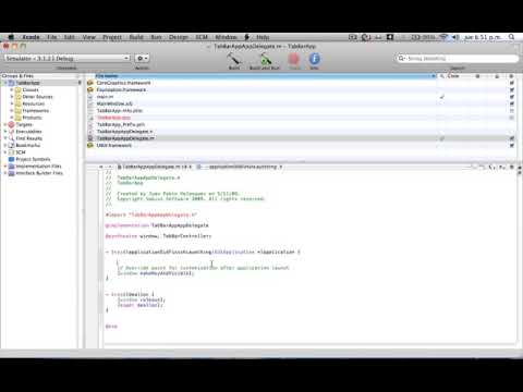 Tutorial 6 iPhone SDK: TabBar Application | iPhone SDK Tutorials