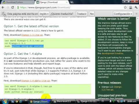 Instalar Python y Django en Windows | iGear Press