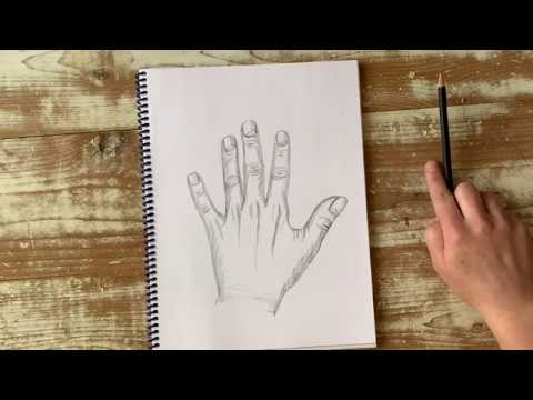 How To Draw a Realistic Hand Step by Step – I'm Youtuber – Follow my ...