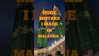 Don’t make this mistake if you’re visiting Malaysia ????????❌ #malaysia #shorts #traveltips #travel