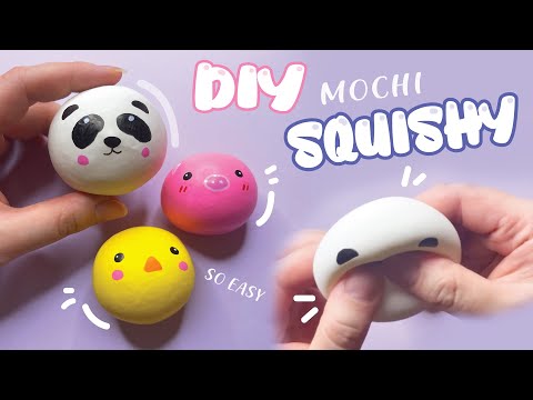 DIY MOCHI SQUISHY – LiLi Art Craft