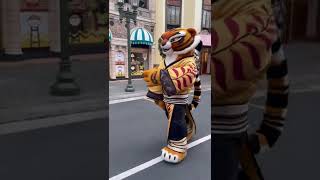 Kung Fu Panda Po and Tigress Universal Studios Singapore #shorts