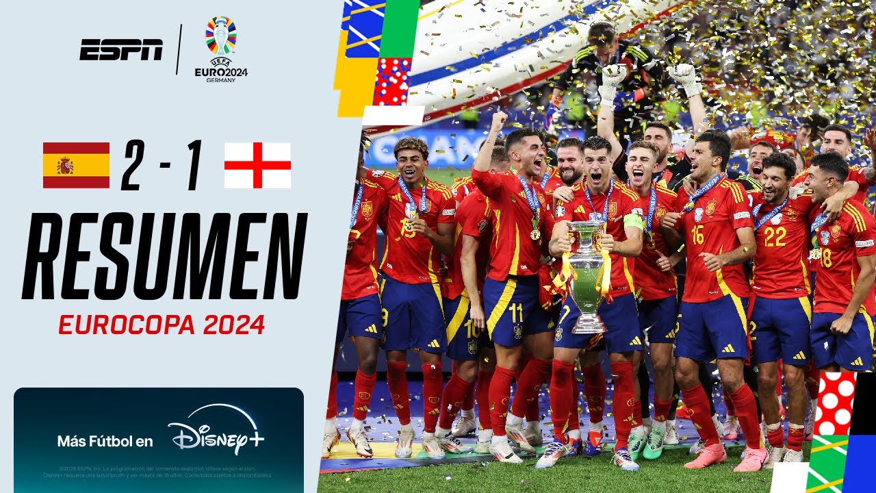 España venció a Inglaterra y se consagró campeón de la Eurocopa 2024 | Pablo Layús