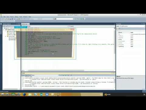 Serial Communication between Arduino and your computer (Visual C++/Visual Studio i.e. with ...