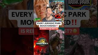 EVERY JURASSIC PARK MOVIE RANKED‼️