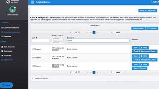 Rental Property Management Software - Review Online Application